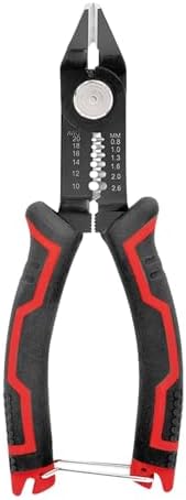 6" Wire Cutter, 2 in 1 Side Cutter for 20-10 AWG Stranded, High Carbon ...