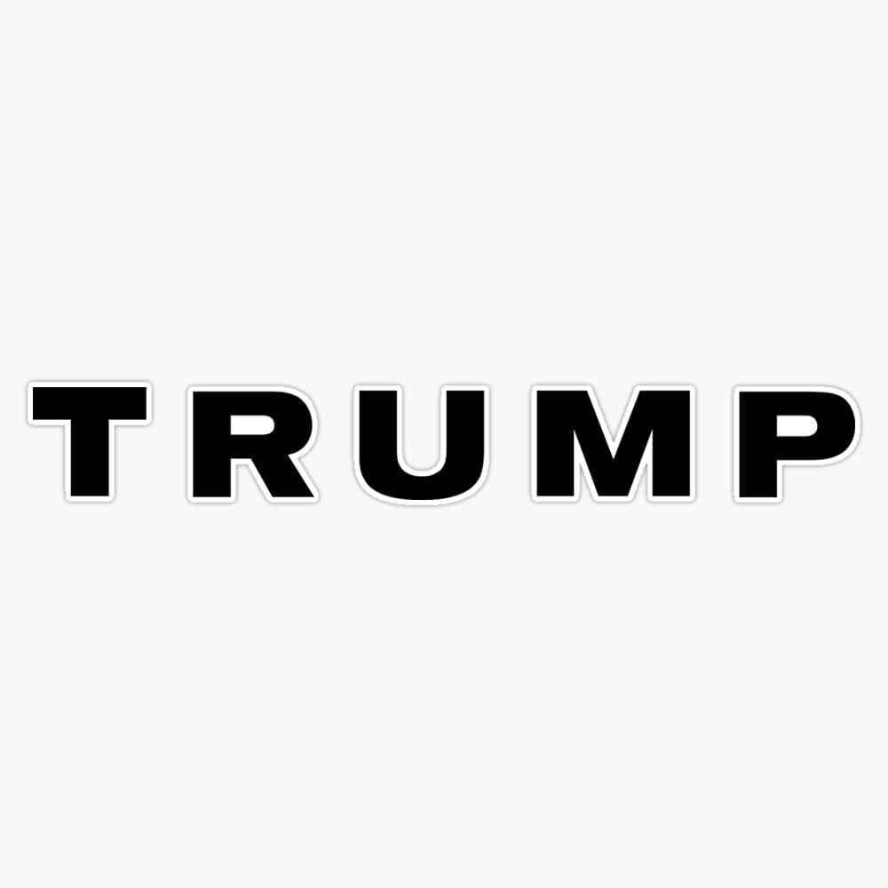 Amazon.com: Donald Trump Vinyl Decal Wall Laptop Bumper Sticker 5 ...
