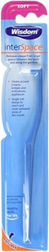 Wisdom Interspace Soft Toothbrush by Wisdom Blue,White : Amazon.co.uk ...