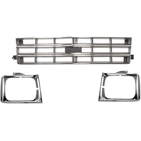 Amazon.com: Garage-Pro Grille Assembly Kit Compatible With Chevrolet ...