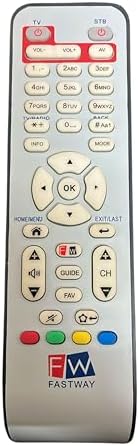 Buy Remote Control Compatible for Fastway DIGI Cable Set Top Box [for ...