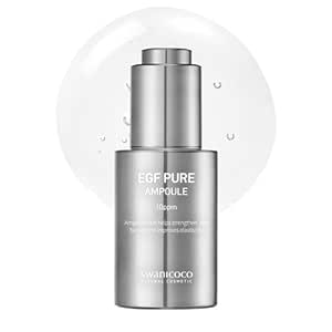 Amazon.com: Swanicoco Pregnancy Safe EGF Pure 10 PPM Ampoule, Improve Skin Elasticity ...