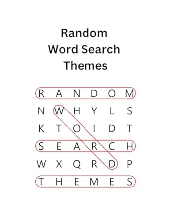 Random Word Search Themes: Alexander, M.: 9798866560776: Amazon.com: Books