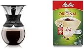 Bodum 34oz Pour Over Coffee Maker, High-Heat Borosilicate Glass with ...