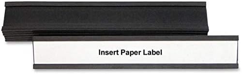 Amazon.com : MasterVision Magnetic Data Card Holders, 6 x 1 Inches ...