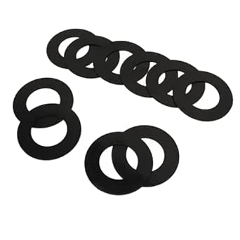 Keenso 40mm Bucket Shims, Skid Steer Pin Shim Kit for Enhanced Joint ...