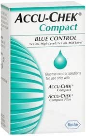 Amazon.com: Accu-Chek Compact Glucose Control Solution - 1 Each ...