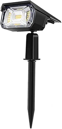 NEVTPER Large Solar Spot Lights Outdoor, 40 LEDs Garden Landscape ...