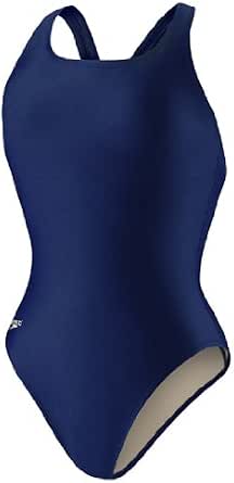 Amazon.com: Speedo Contemporary Solid Ultraback Female Nautical Navy 6 ...