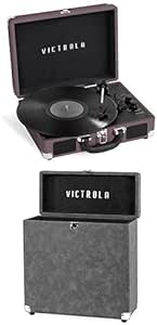 Amazon.com: Victrola Vintage 3-Speed Bluetooth Portable Suitcase Record ...