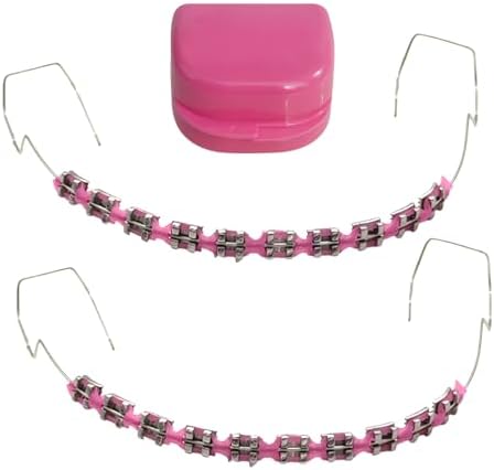 Amazon.com : Fake Braces 2-Pcs Set Temporary Tooth Decoration with ...