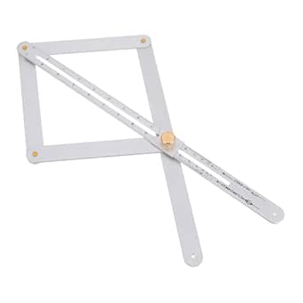 HOLIDYOYO Protractor for Floor Tile Stone Machinist Square Carpenter's ...