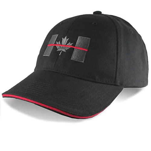 Canadian Thin Red Line Canada Firefighters Symbolic Embroidery ...