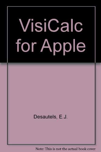 Visicalc: For the Apple II Plus Computer: 9780697099686: Computer ...