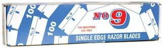 Amazon.com: Single Edge Razor Blades 100 Pack -Made in the USA : Beauty ...