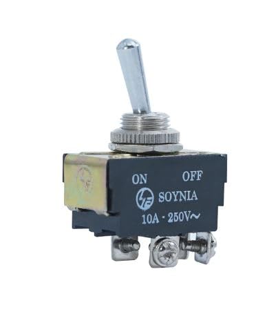 10A Ampere SPST Heavy Duty Toggle Switch SE 659 (On/0ff Switch ...