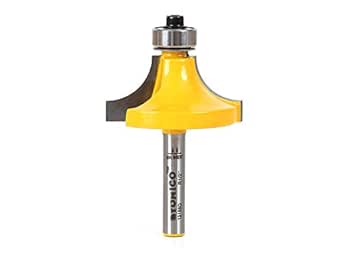 Yonico 13166q - Round Over Edge Forming Router Bit, Radius: 1/2" - 1/4 ...