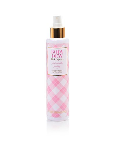 Amazon.com : Pure Romance Body Dew Pink Cupcake After-bath Body Oil ...
