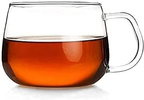 Buy EZ Life Borosilicate Double Walled Sauve Glass Coffee Mug with ...