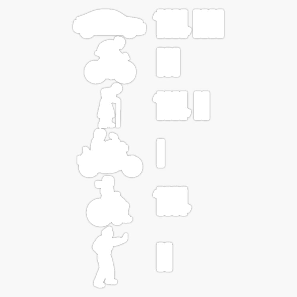 Amazon.com - Accident Hit, Kill Count Funny Bumper Sticker Vinyl Decal 5"