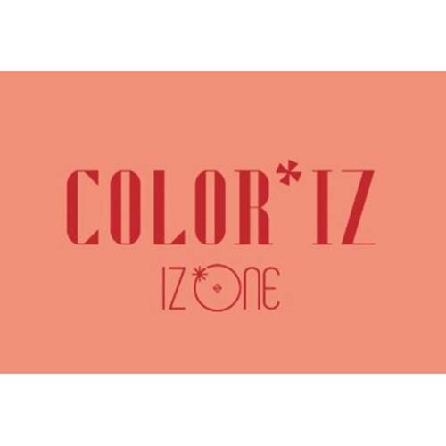 IZONE - IZONE [COLOR*IZ] 1st Mini Album COLOR CD+POSTER+PhotoBook ...