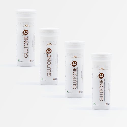 Glutone C Glutathione & Vitamin C Effervescent Tablets| Made with ...