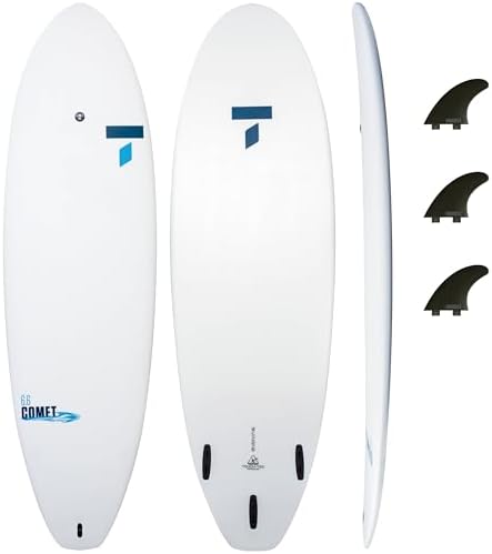 Amazon.com : TAHE 6'6" Comet Tough-Tec Surfboard – Durable, Lightweight ...