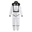 AGCOAH - Disfraz de astronauta para mujer, color blanco, para adultos ...
