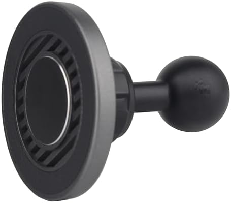 Amazon.com: Magnetic Cell Phone Holder Base with 1" Ball for MagSafe ...