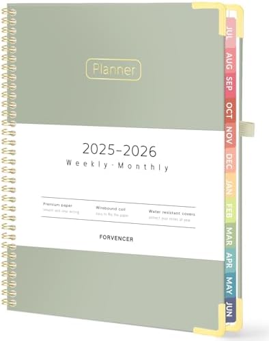 Amazon.com : Planner 2025-2026 - 8.5" x 11" Weekly Monthly Planner from ...