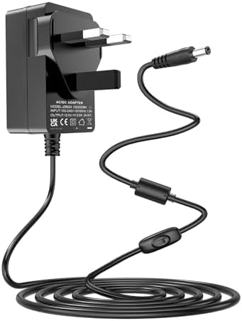 12V AC Power Supply Adapter for Seagate Hard Drive, Freeagent Goflex ...