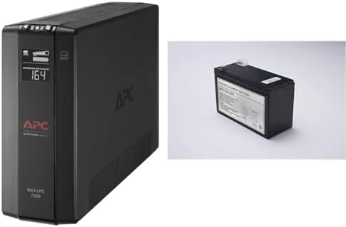 Amazon.com: APC UPS 1500VA UPS Battery Backup and Surge Protector ...