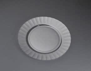 Amazon.com: Royal Plasticware, PW2020, 9" Inch, Classique Plate, Clear ...