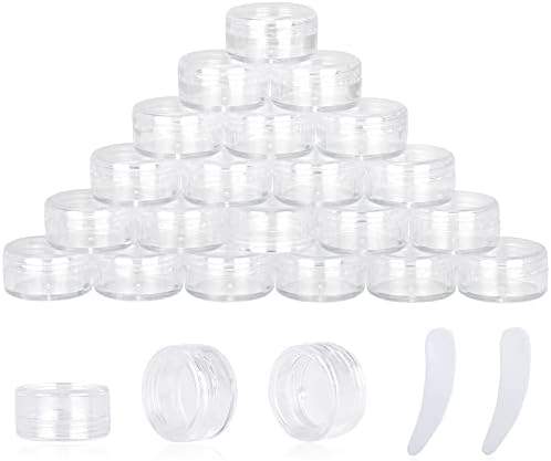 Tiny Sample Containers 3 Gram Sample Jars 25pcs Makeup Sample ...
