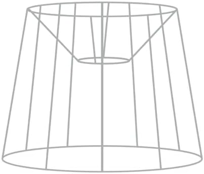 Dannells 40cm French Tapered Drum Lampshade Frame with Duplex Fitting ...