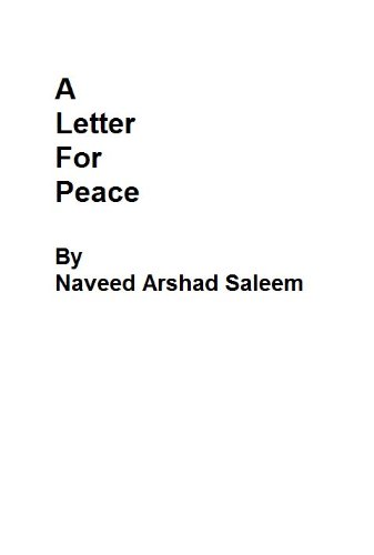 A Letter For Peace eBook : Arshad, Naveed: Amazon.in: Kindle Store