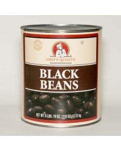 Amazon.com: Chef's Quality - Black Beans - 6 lb Can 1 Pack : Grocery ...