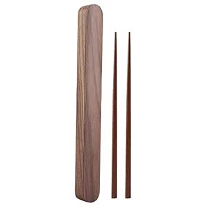 Buy Portable Eco Friendly Wooden Chopsticks Storage Case Box , Pack Of ...