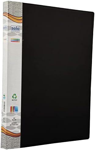 Solo PL- 301 Punchless File (Lever Clip) A4 - Blue : Amazon.in: Office ...