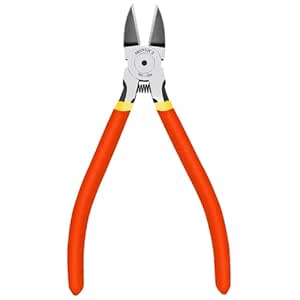 MONVICT Wire Cutters, 6 Inch Precision Flush Side Cutters With Longer ...