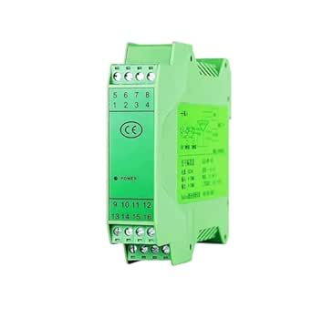 24VDC DC Signal Isolator one Input Two Output 4-20mA Analog 0-10V ...