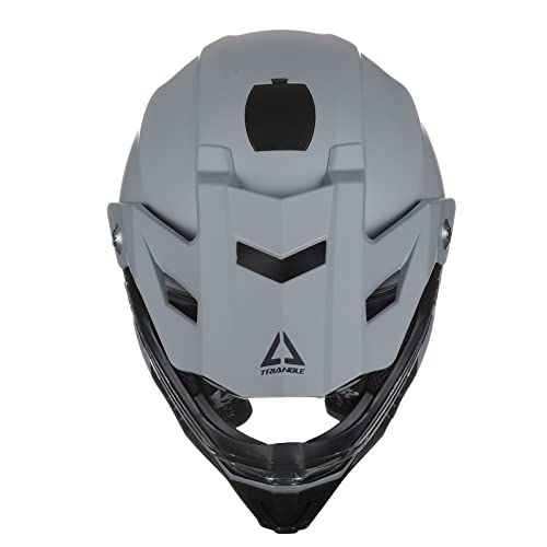 Snapklik.com : TRIANGLE Full Face Motorcycle Helmet Dual Sport Off-Road ...