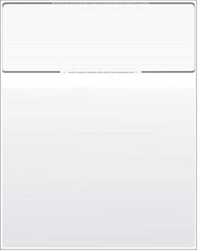 Amazon.com : Compuchecks Check on Top Blank Check Paper - 100 Pack ...