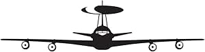 Amazon.com: E-3 Sentry AWACS Sticker Decal Die Cut Self Adhesive Vinyl Many Color and Sizes Made ...