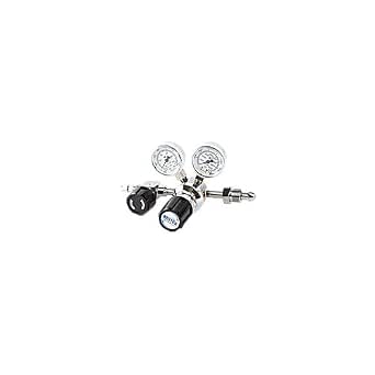 RESTEK 20646 Single Stage Gas Regulator with CGA Fittings, Ultra High ...