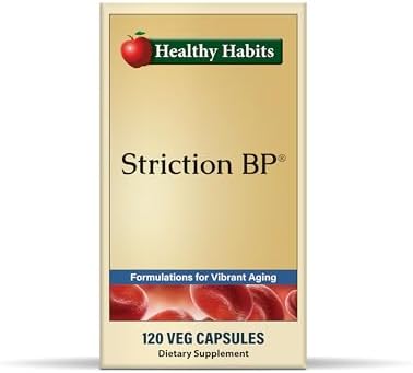 Amazon.com: Healthy Habits StrictionBP Box 120 Veg Capsules : Health ...