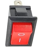 UNIVERSAL HUB 5 PCS OF 2 Pin RED SPST On/Off Switch for Electronic ...