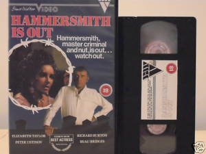 Hammersmith Is Out [VHS] [1972] : Richard Burton, Elizabeth Taylor ...