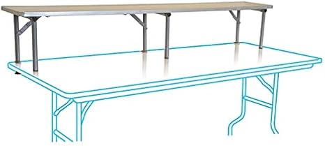 Amazon.com: TentandTable 6 Foot Bar Top Riser for Folding Table ...