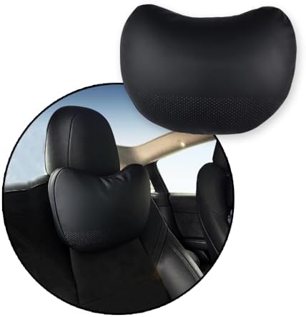 Amazon.com: CoolKo Tesla Model S X 3 Y & Cybertruck Car Headrest Neck ...